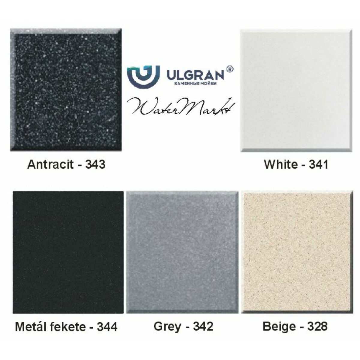 Ulgran U-608 két medencés gránit mosogatótál - beige - Kétmedencés mosogató - WaterMarkt.hu áruház