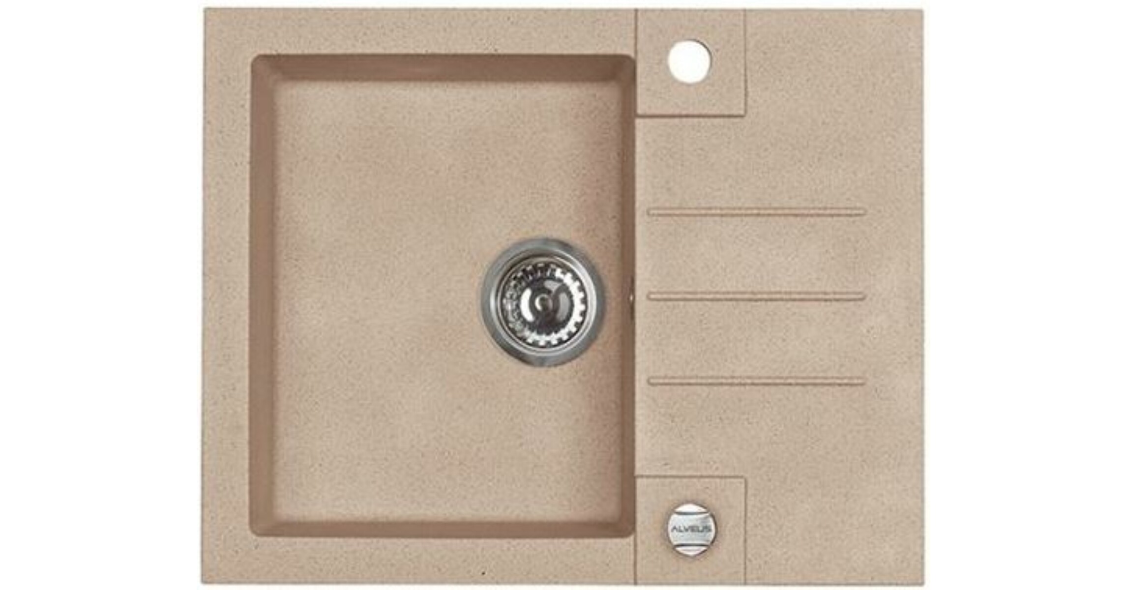 Alveus Rock 30 egymedencés csepptálcás gránit mosogató - Egymedencés ...