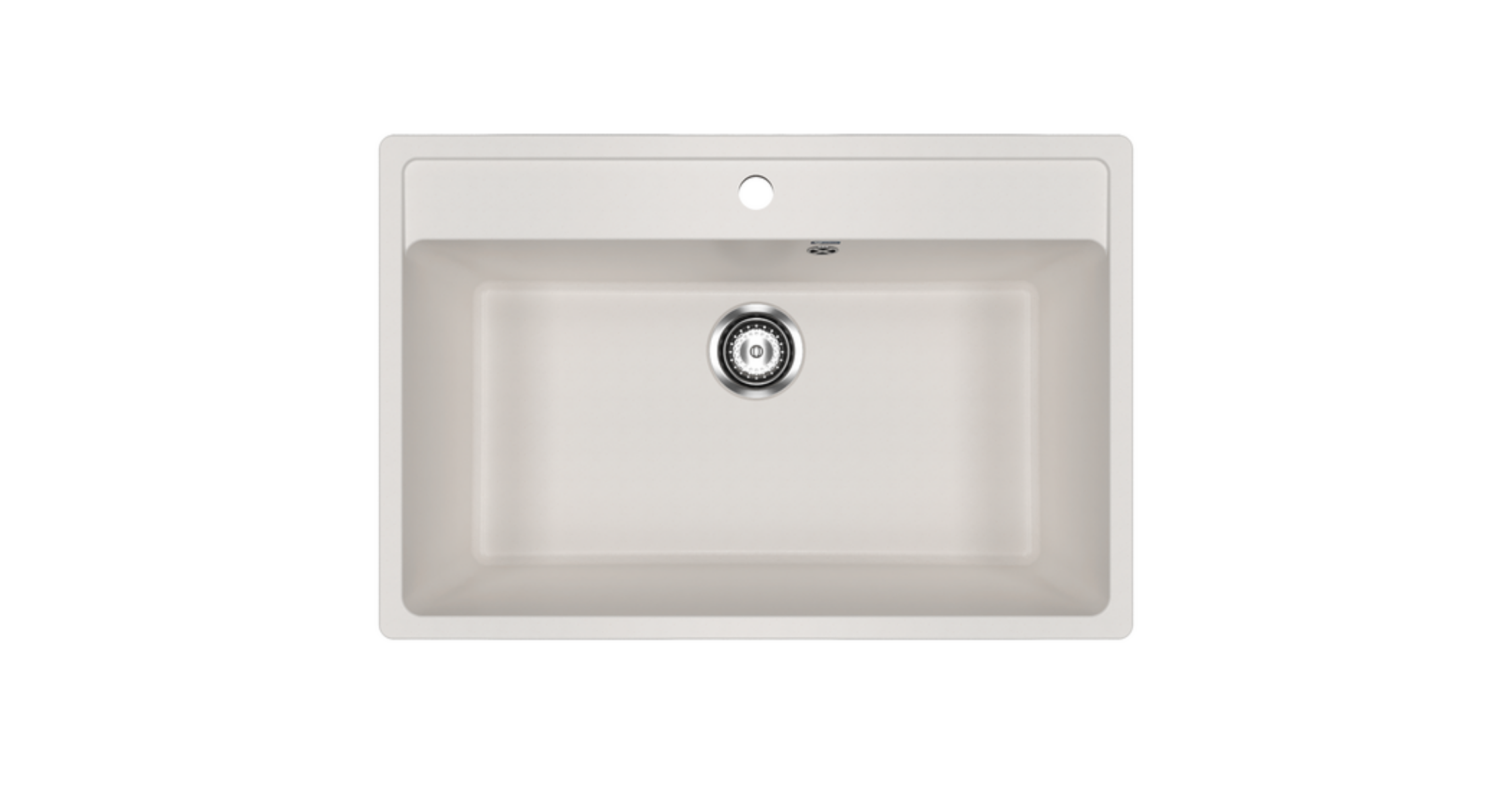 Ulgran U-600-331 Gránit Mosogatótálca - Egymedencés, Négyzet, Homok - Egymedencés mosogató ...